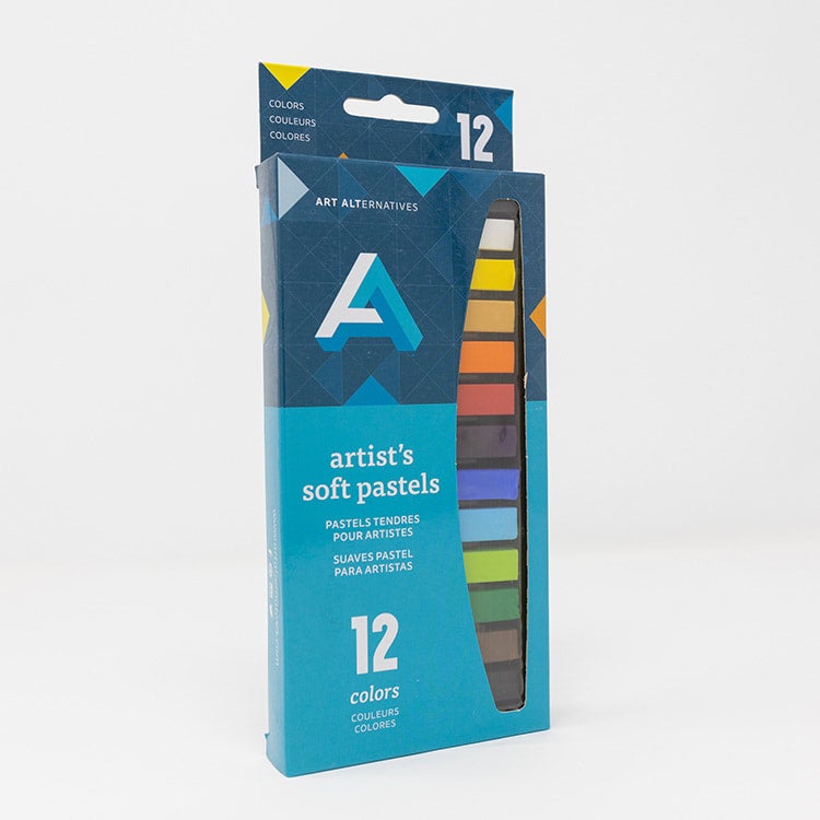 Artist's Soft Pastels 12 Set - Assorted Colors | The CalArts Store